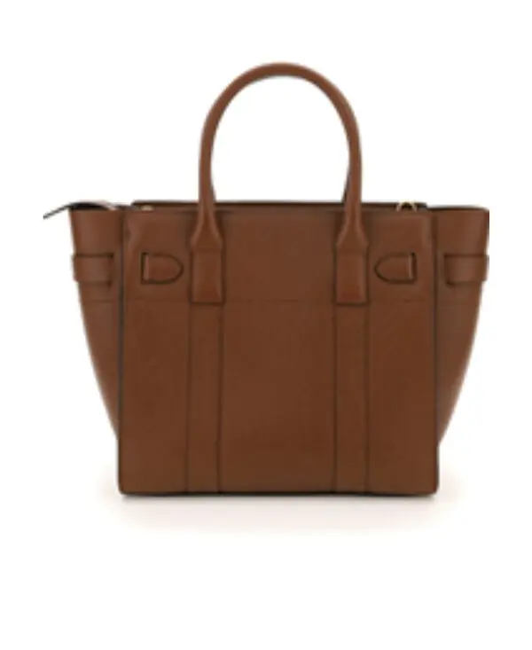 Mulberry Bayswater Zipped Small Tote Bag - Brown