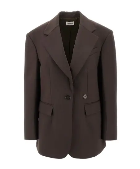 P.a.r.o.s.h Padded-shoulder Blazer