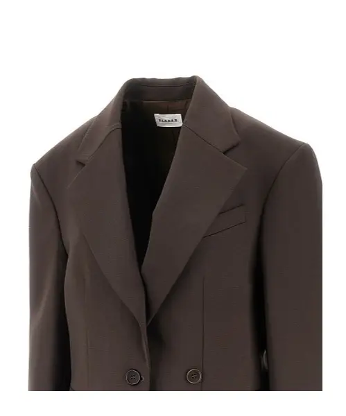 P.a.r.o.s.h Padded-shoulder Blazer