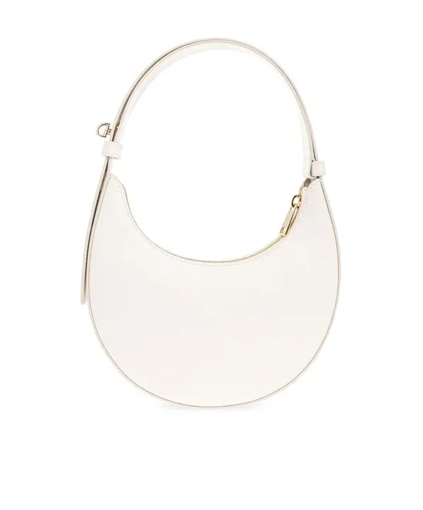 Furla Delizia Mini Shoulder Bag With Logo - White