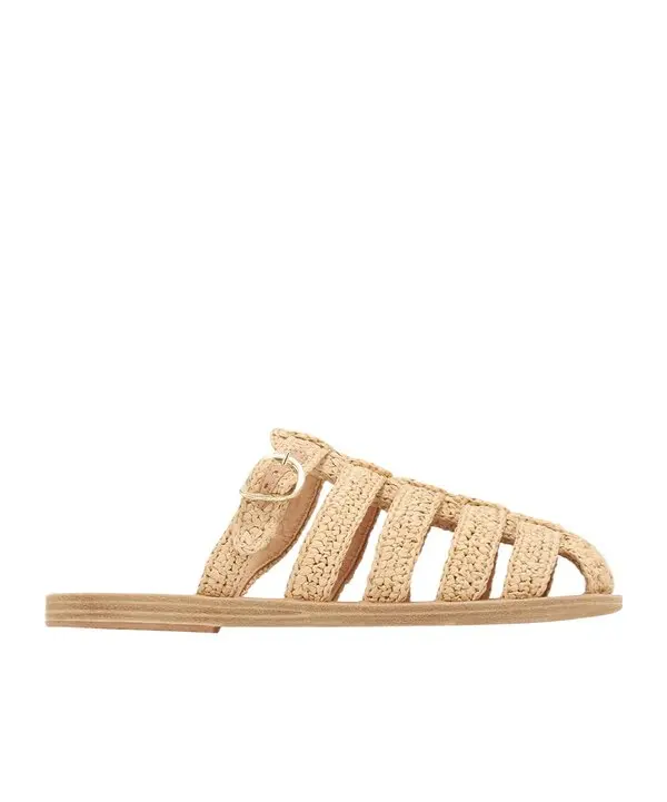 ANCIENT GREEK SANDALS Cosmia Slippers - Natural Color