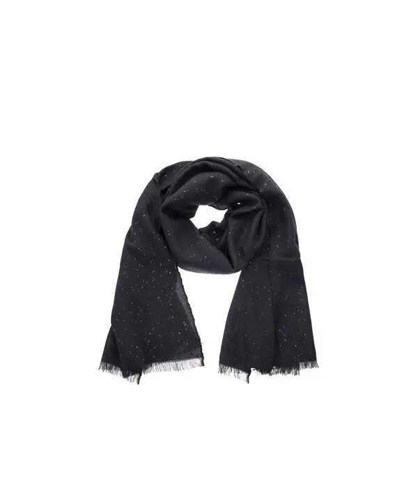 Brunello Cucinelli Sequin Knit Scarf - Light Blue