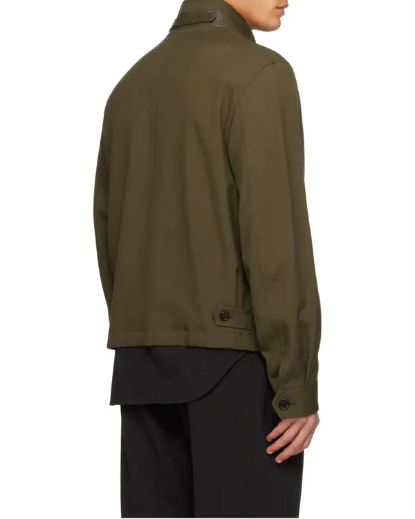 TOM FORD Zip-up Casual Jacket - Green
