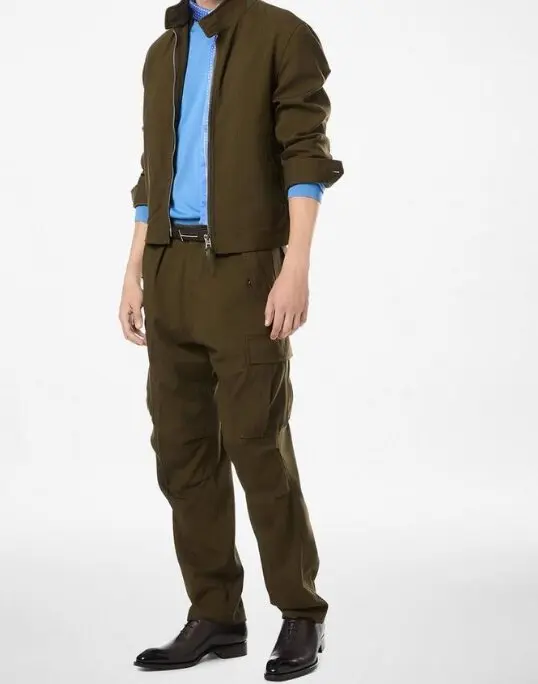 TOM FORD Zip-up Casual Jacket - Green