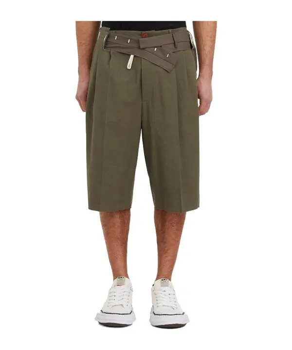 MAGLIANO Belted Waist Belted Shorts