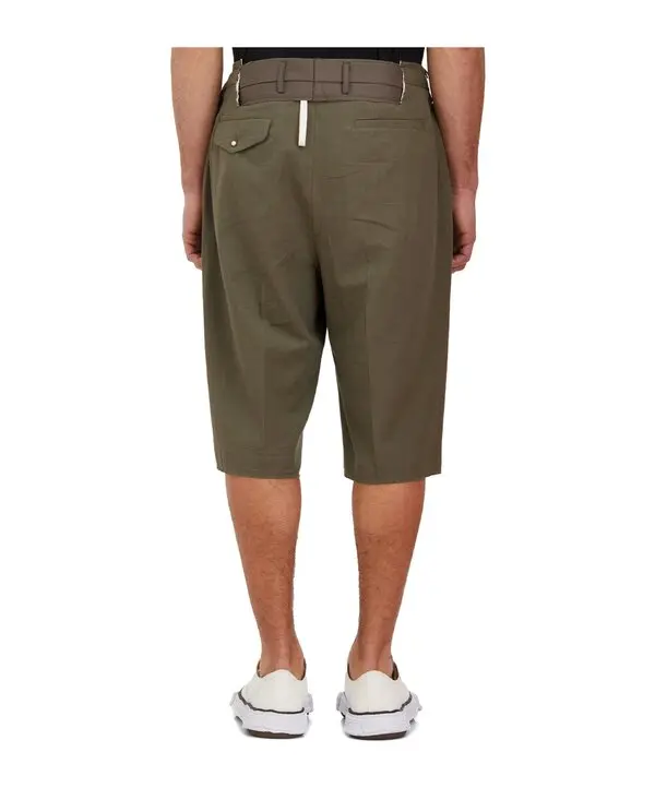 MAGLIANO Belted Waist Belted Shorts