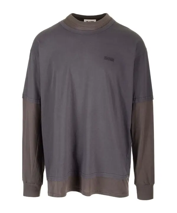 MAGLIANO Trauma Crewneck Long Sleeved T-shirt - Black