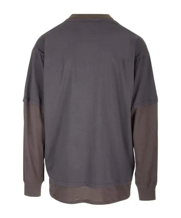 MAGLIANO Trauma Crewneck Long Sleeved T-shirt - Black