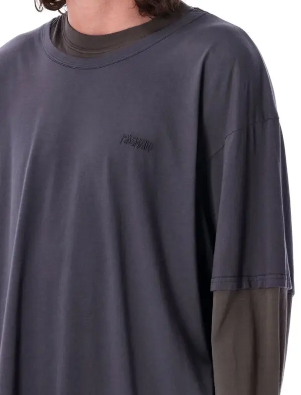 MAGLIANO Trauma Crewneck Long Sleeved T-shirt - Black