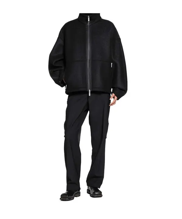 Herno Zip-fastening Jacket With High Drawstring Neck
