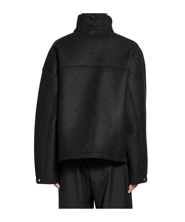 Herno Zip-fastening Jacket With High Drawstring Neck