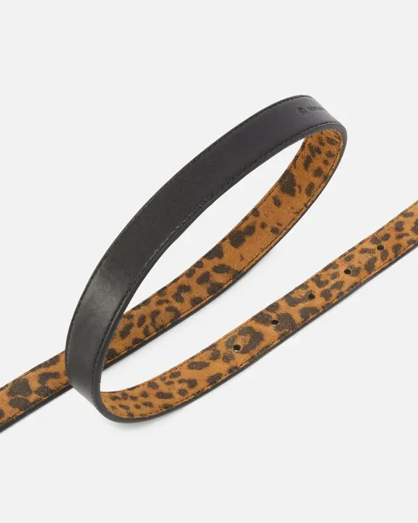 Pinko Love Birds Buckled Belt - Brown