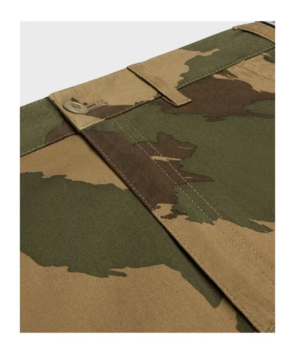 Celine Camouflage Cargo Shorts