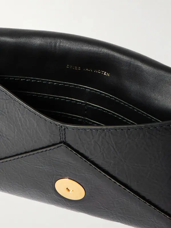 Dries Van Noten Leather Envelope Wallet