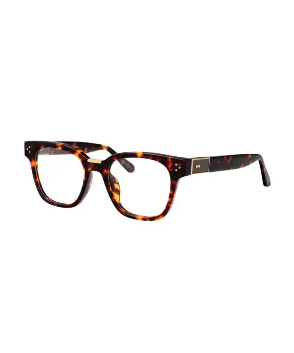 Linda Farrow Geometric Full Rim Eyeglasses