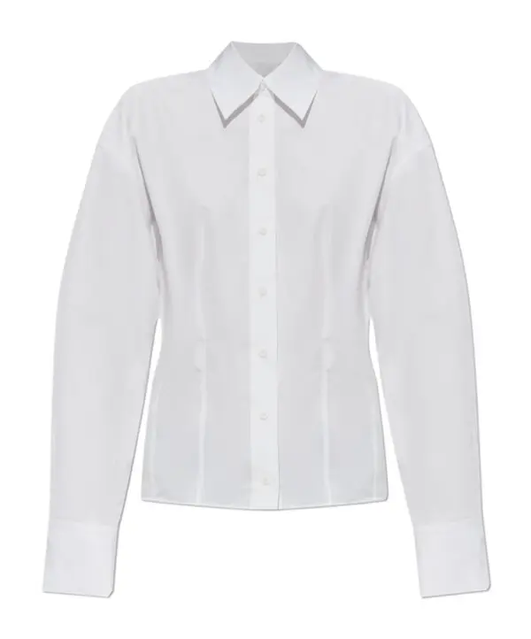 Attico Long Sleeved Shirt - White