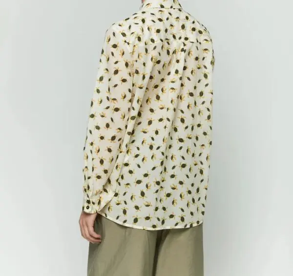 IBLUES Figure-skimming Printed Shirt