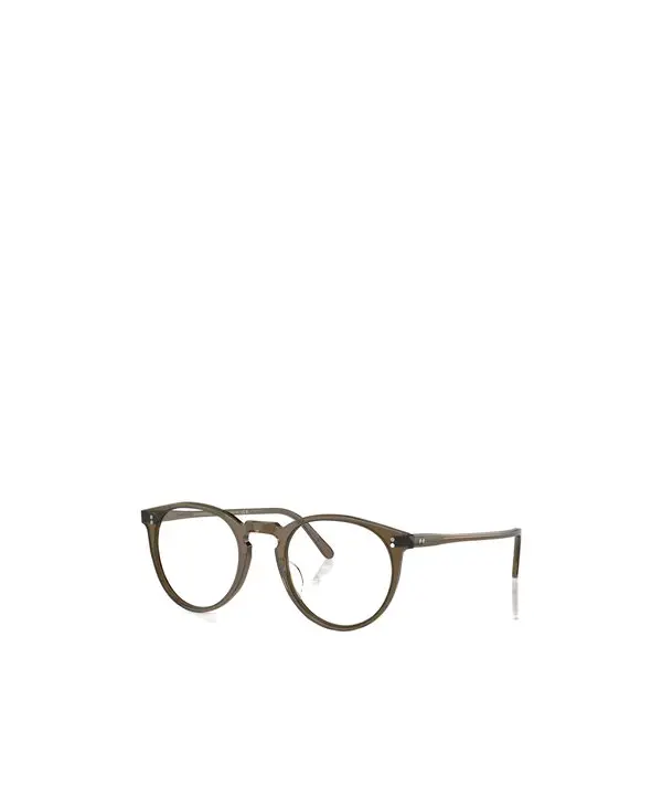 Oliver Spencer Full Rim Round Frame Eyeglasses - Hazel