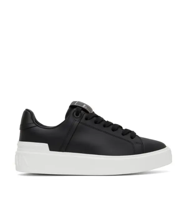 Balmain B-court Low-top Sneakers - Black