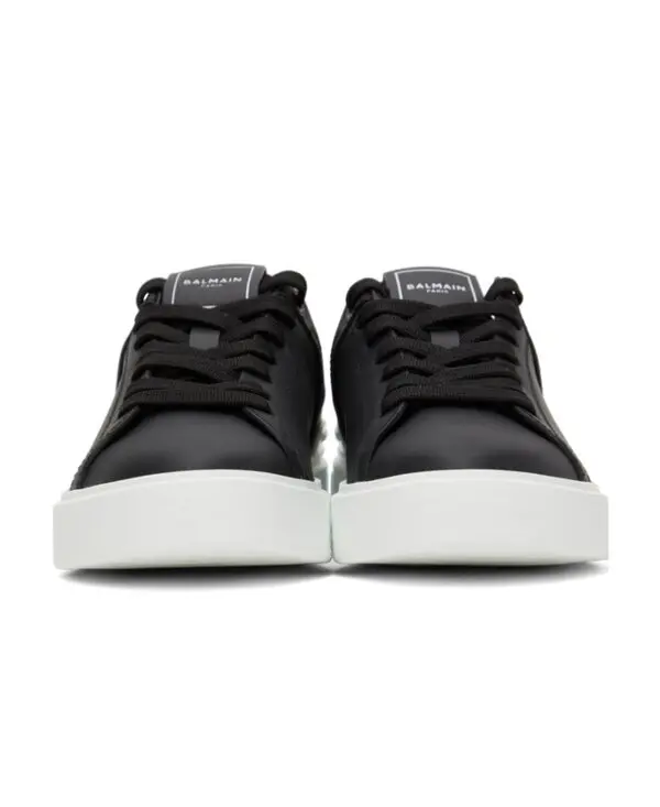Balmain B-court Low-top Sneakers - Black