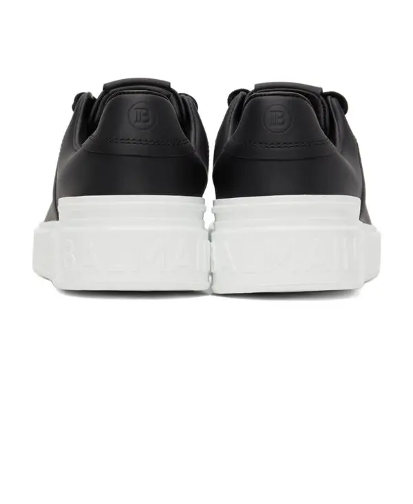 Balmain B-court Low-top Sneakers - Black