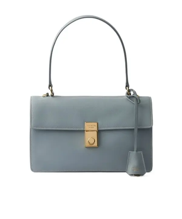 Prada Logo-engraved Medium Shoulder Bag