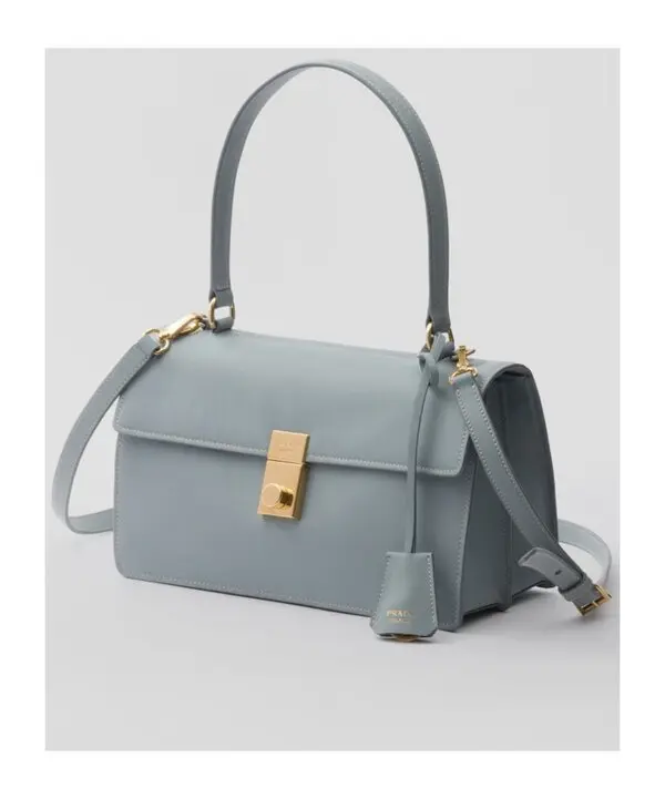 Prada Logo-engraved Medium Shoulder Bag