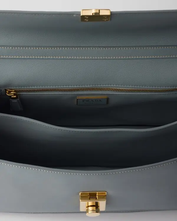 Prada Logo-engraved Medium Shoulder Bag