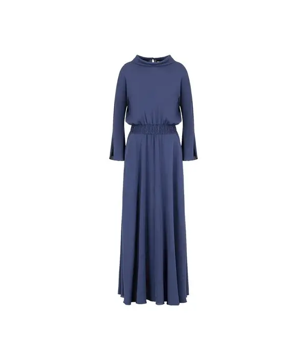 Giorgio Armani Elasticated-waist Day Dress