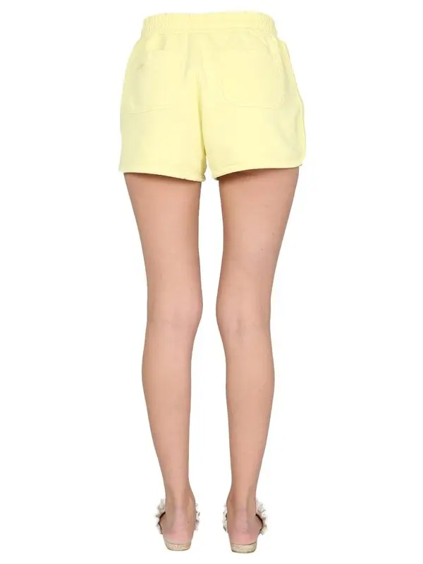 Red Valentino Elastic Waist Drawstring Shorts
