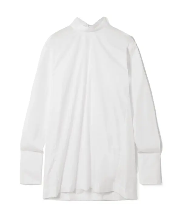 Dries Van Noten Long Sleeve High Neck Top