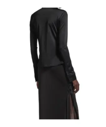 Balenciaga Collared Lace-up Shirt
