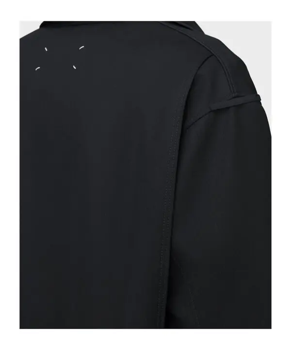 MAISON MARGIELA Straight Hem Buttoned Coat