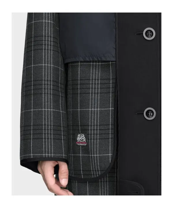 MAISON MARGIELA Straight Hem Buttoned Coat