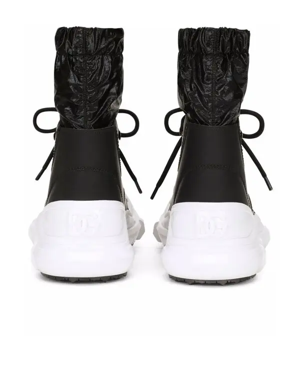 Dolce & Gabbana Lace-up Ankle Boots With Logo