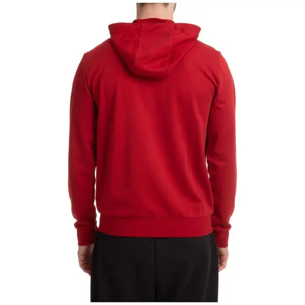 EA7 Logo Zip-up Hooded Jacket