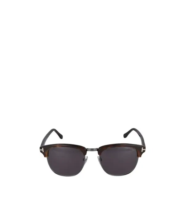TOM FORD Oval Sunglasses - Black