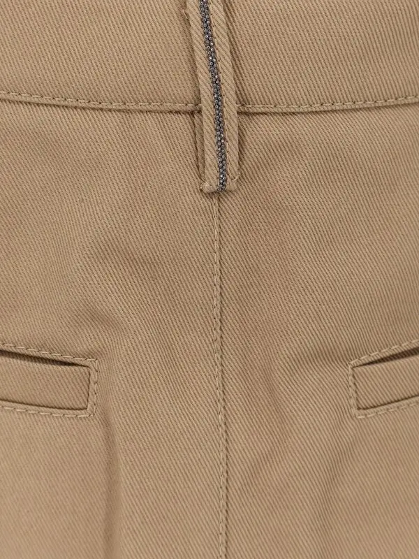 Brunello Cucinelli Pleated Mini Skirt