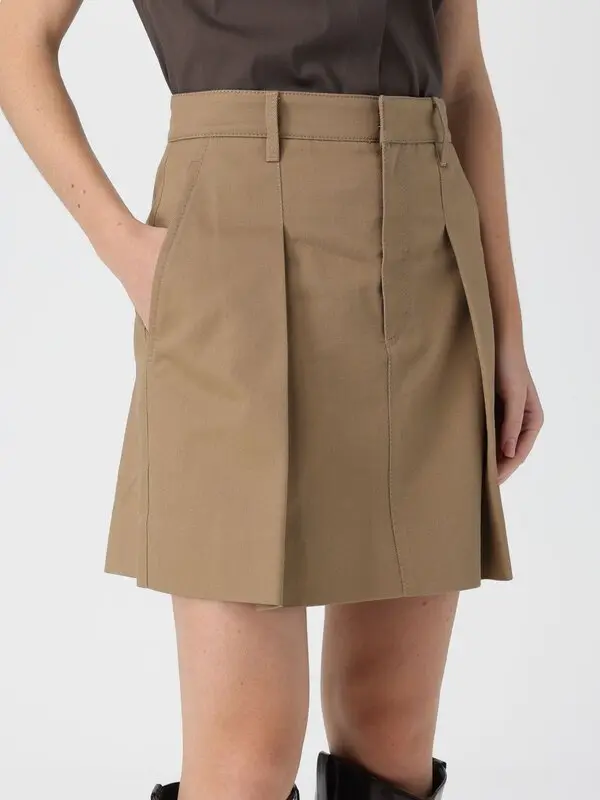 Brunello Cucinelli Pleated Mini Skirt