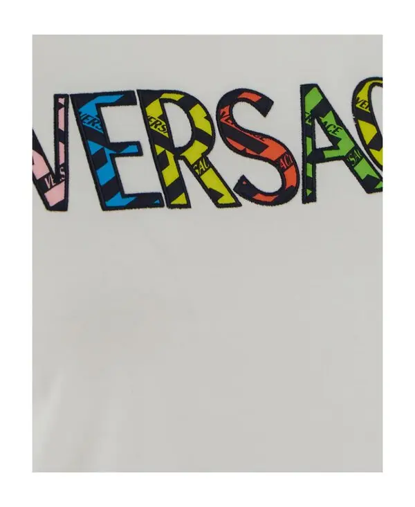 Versace Logo Crewneck T-shirt