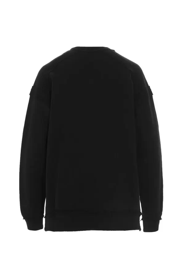 Moschino Teddy Motif Embroidered Crewneck Sweatshirt