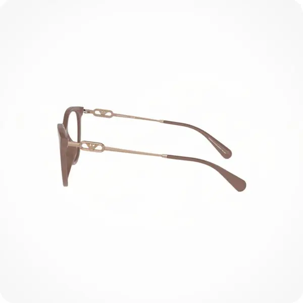 Emporio Armani Cat-eye Eyeglasses With Clip-on Lenses