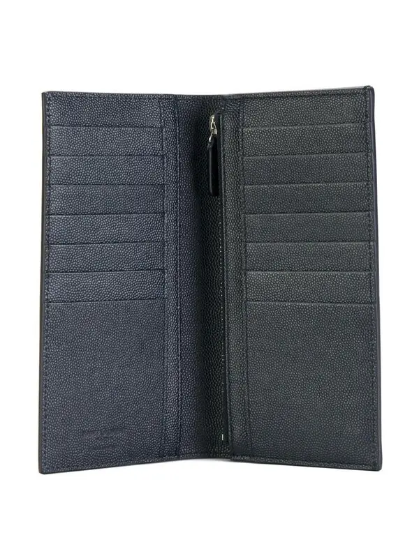 Saint Laurent Grain De Poudre Continental Wallet