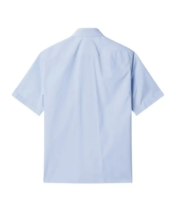 Fendi Ff Plaque Short Sleeved Shirt - Blue
