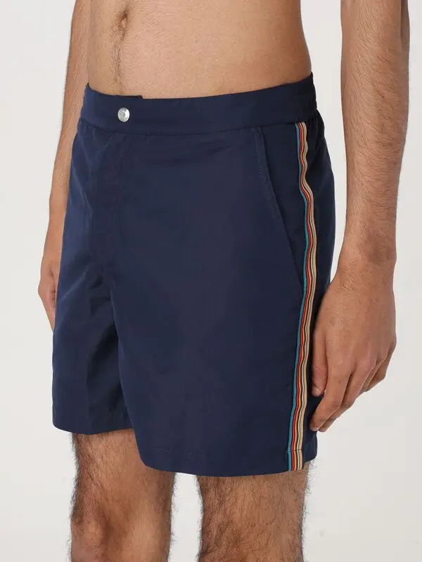 Paul Smith Rainbow Stripe Swim Shorts