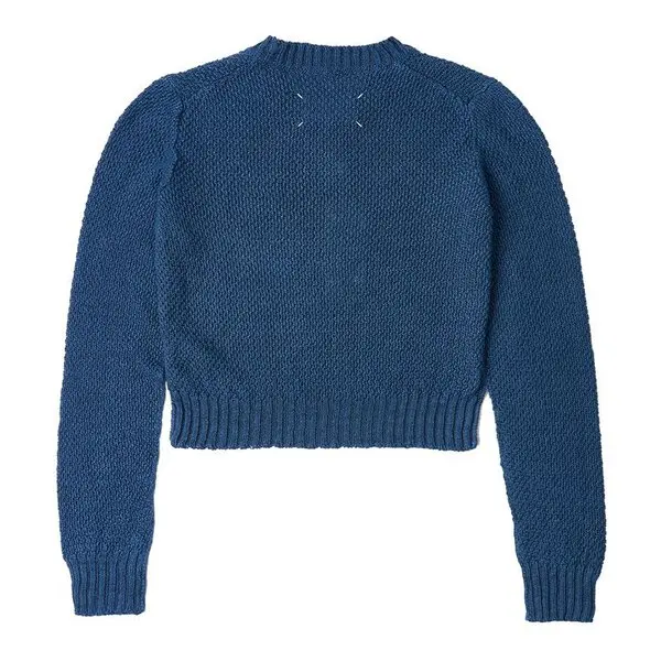 MAISON MARGIELA V-neck Sweater With Ribbed Details