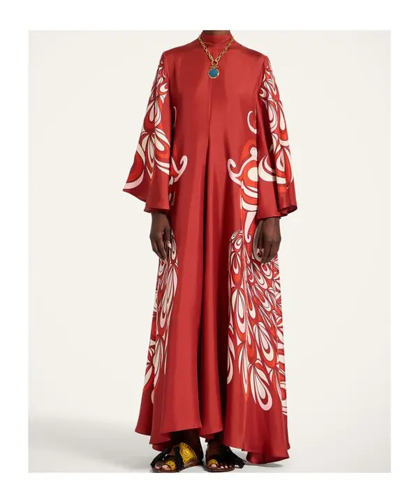 La DoubleJ Magnifico Maxi Dress - Red
