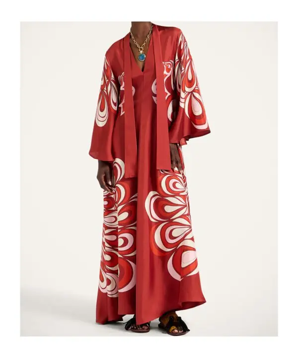 La DoubleJ Magnifico Maxi Dress - Red