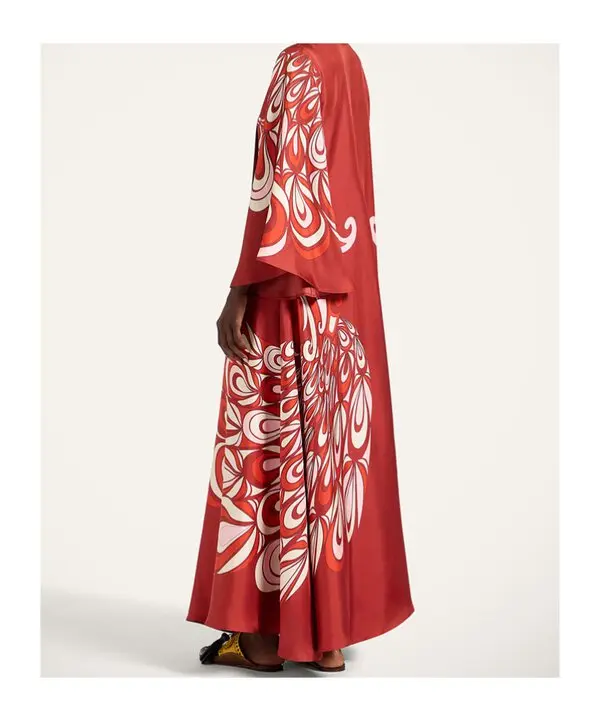 La DoubleJ Magnifico Maxi Dress - Red