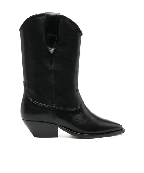 Isabel Marant Étoile Pointed Toe Mid Calf Boots